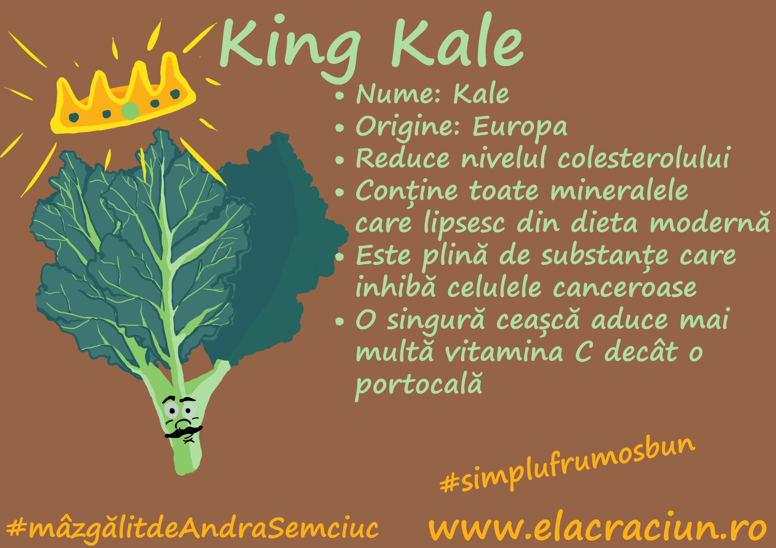 Cel mai verde și cel mai bogat rege: Regele Kale - Ela Crăciun ...