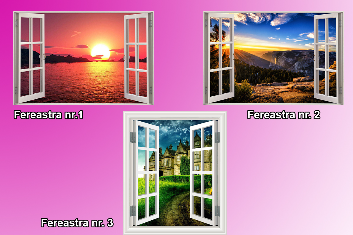 TEST! Alege o fereastră și vezi ce spune despre personalitatea ta